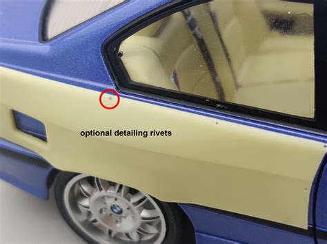 Bmw E36 M3 Coupe Hm Sports Body Kit Tk Diecast