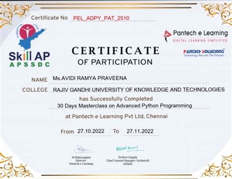 Avidi Ramya Praveena On Linkedin Pantechelearning Skillapssdc Pythonprogramming