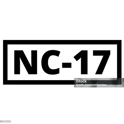Nc17 Movie Rating Icon Stock Illustration Download Image Now
