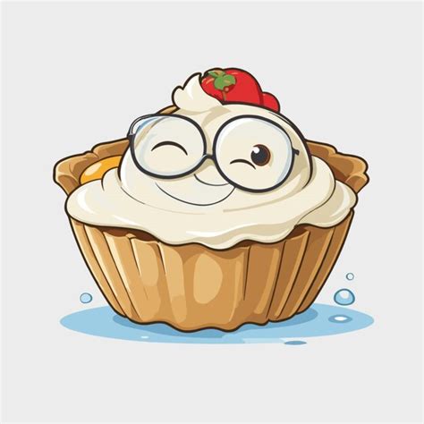 Premium Vector Pie Cartoon