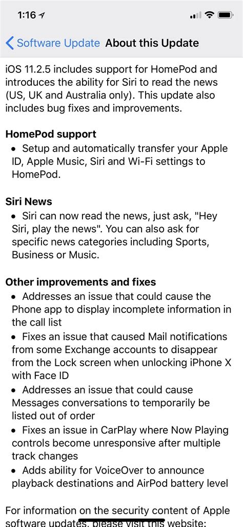 Ios 1125 Released With Chaios Patch Homepod Support And Persistent Now Playing Bar Ios