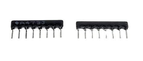 47k Ohm 8 Pin Resistor Network Sip Rajiv Electronics