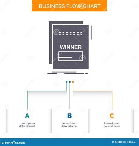 Fraud Link Maleficient Malicious Script Business Flow Chart Design With 3 Steps Glyph Icon