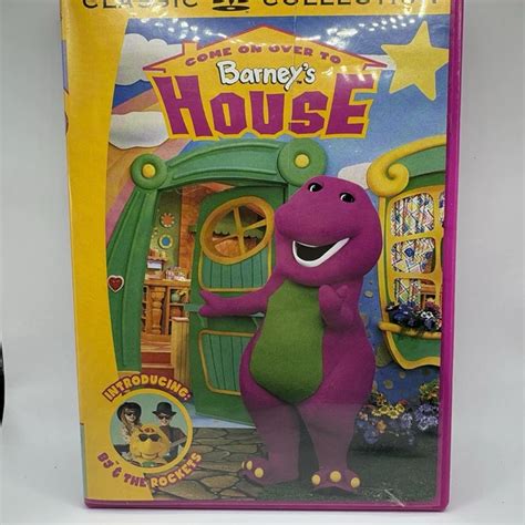 Barney Come On Over To Barneys House Vhs 2000 Bj And The Rockets