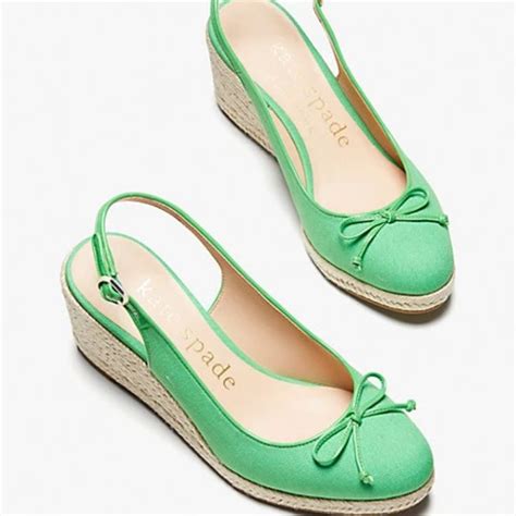 Kate Spade Nwt Panama Nights Espadrille Wedge Womens Shoes Wedges