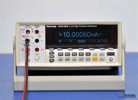 Tektronix Dmm4050 6 5 Digit Precision Multimeter Nist Calibrated Stratatek Tandm