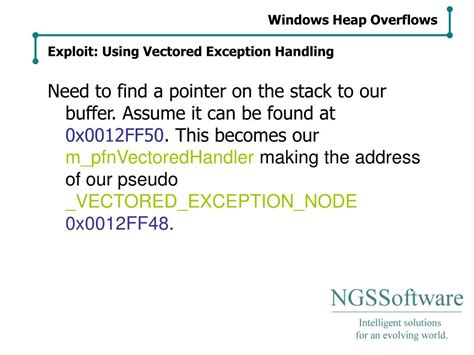 Ppt Windows Heap Overflows Powerpoint Presentation Free Download Id310147