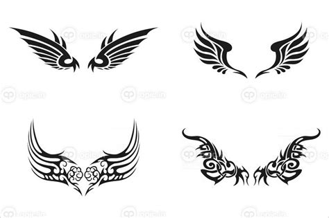 وکتور مجموعه خالکوبی قبیله ای اوپیک