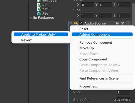 Unity 预制体与变体unity怎么替换预制体 Csdn博客