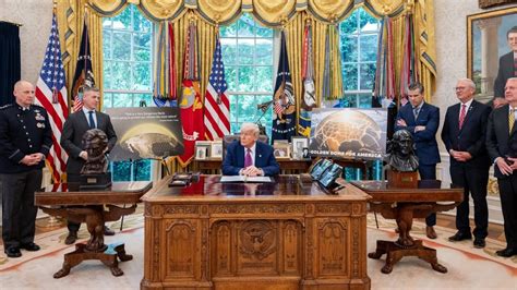 Breaking President Trump Announces The Golden Dome The White House