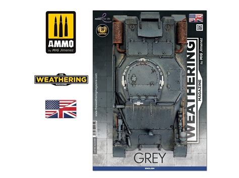 Ammo Mig The Weathering Magazine Issue 35 Grey English 4534