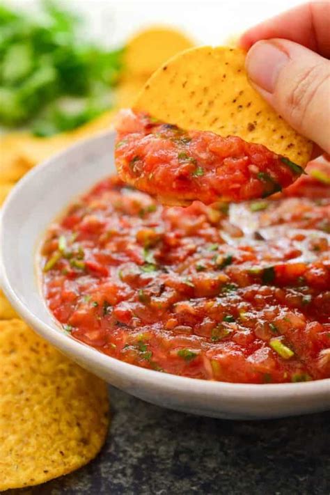 Roasted Tomato Salsa The Stingy Vegan