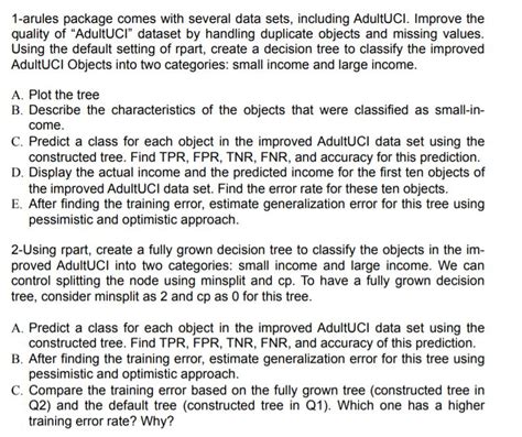 1 Arules Package Comes With Several Data Sets