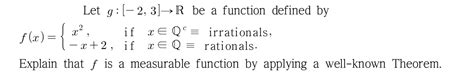 Solved Let G R Be A Function Defined By Chegg