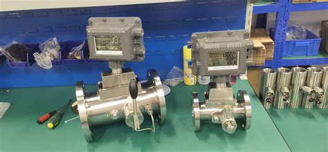 Hart Communication Gas Turbine Flow Meter Digital Flowmeter For Natural Gas Measurement Custody