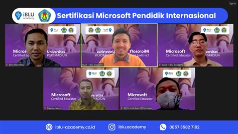 sertifikasi microsoft pendidik internasional by iblu academy