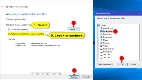 Restore Windows Backup In Windows 10 Tutorials