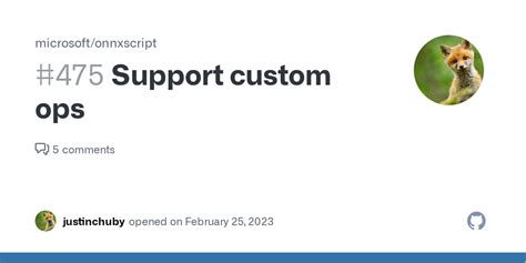 support custom ops · issue 475 · microsoft onnxscript · github