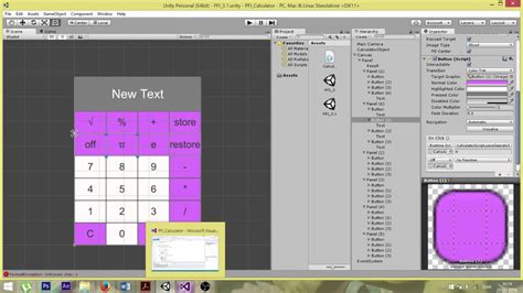 Calculator In Unity Youtube