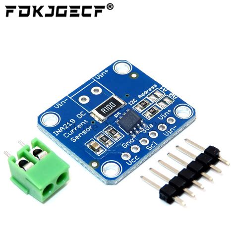 Mcu 219 Ina219 I2c Interfaces Zero Drift Bi Directional Current Power Monitoring Sensor Module