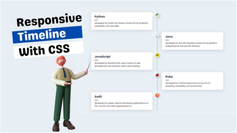 Are You Looking To Create A Timeline Using Only Html And Css Look No Further In This Video