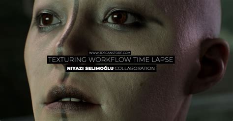 texturing workflow time lapse