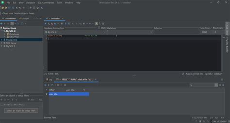 Sql Trim Removing Extra Space Characters From A String