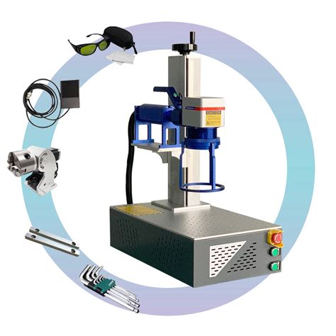 Pvc Tubes Fiber Laser Marking Machine Id Card Serial Number Laser