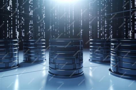 Premium Ai Image Multiple Database Is Placed On Relational Database