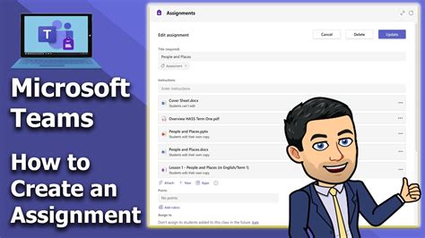 Microsoft Teams How To Create An Assignment 🏄‍♂️ Youtube