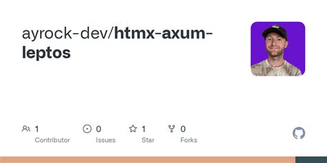 github ayrock dev htmx axum leptos