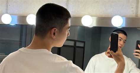 Look Cha Eun Woo Begins Mandatory Military Service With New Haircut