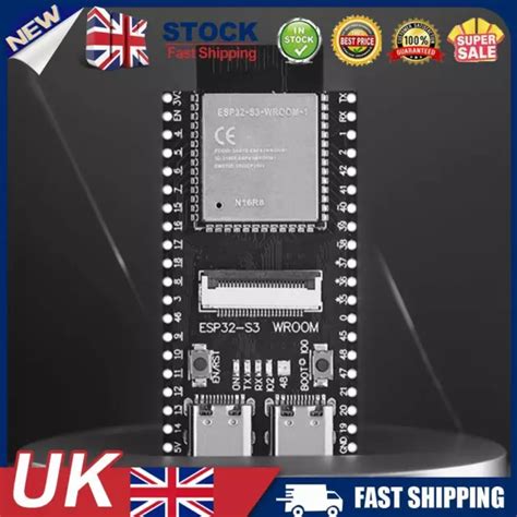 ~ Useful Esp32 S3 Wroom Cam Board Onboard Camera Wireless With Ov2640 Camera Uk £1259