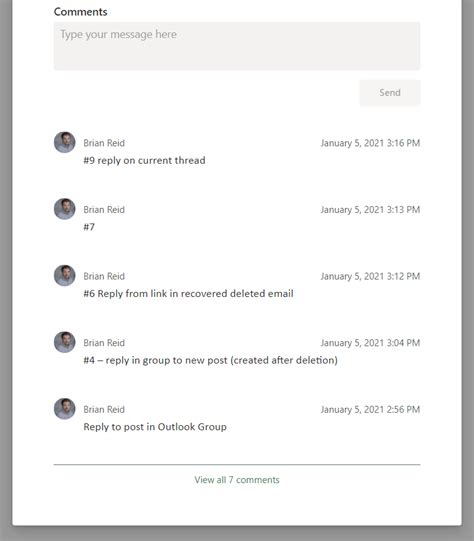 Why Do Comments In Microsoft Planner Disappear Brian Reid Microsoft Subject Matter