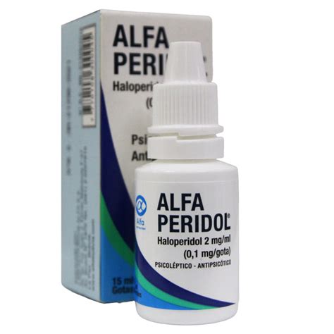 Alfa Peridol 2mg Ml Gotas X 15ml Haloperidol— Farmacorp