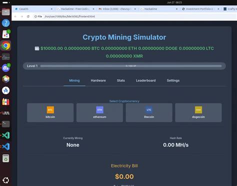 Crypto Mining Simulator