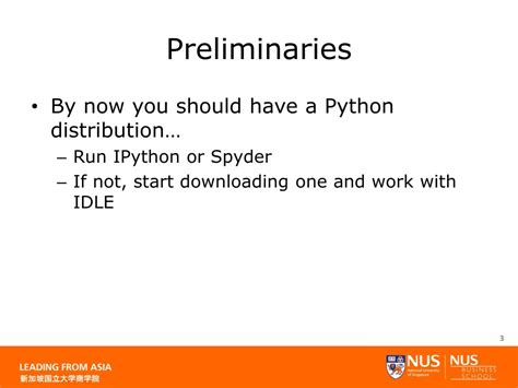 Ppt Introduction To Python Session 2 Beginning Numerical Python And