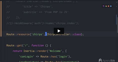 Lección 14 Route Resource Con Inertia React Laravel Inertia React