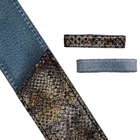 Motif Python Taupe Jean