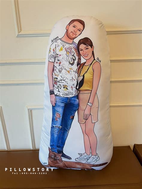 งานวา หมอนสั่งวาด ของขวัญสั่งทำพิเศษ ตุ๊กตาหน้าคน Pillow