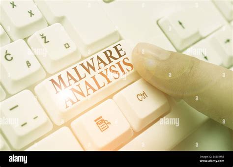 Word Writing Text Malware Analysis Business Photo Showcasing Performs Deep Analysis Of Evasive