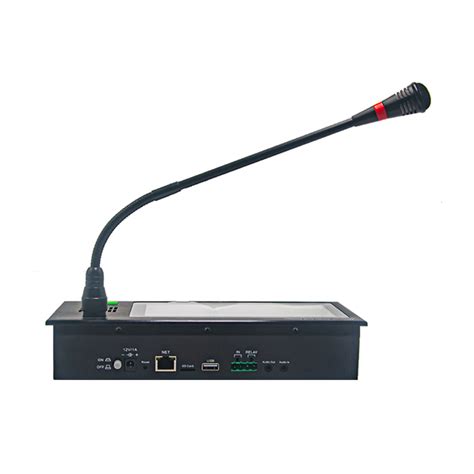 SIP Network Broadcast Intercom Station With Touch Screen From China Manufacturer Sinrey