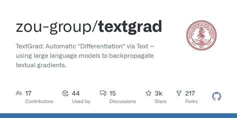 Github Zou Grouptextgrad Textgrad Automatic Differentiation Via Text Using Large