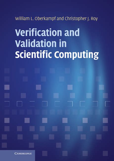 Verification And Validation In Scientific Computing Verification And Validation In Scientific Computing