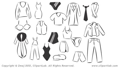 White Clothing Cliparts 2690254 Clipart Library