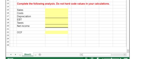 solved 1 compute the ocf for this project x sa file home