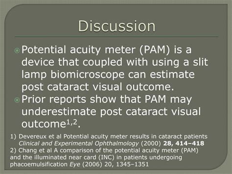 Ppt Evaluation Of The Efficacy Of Interferometer In Predicting Post