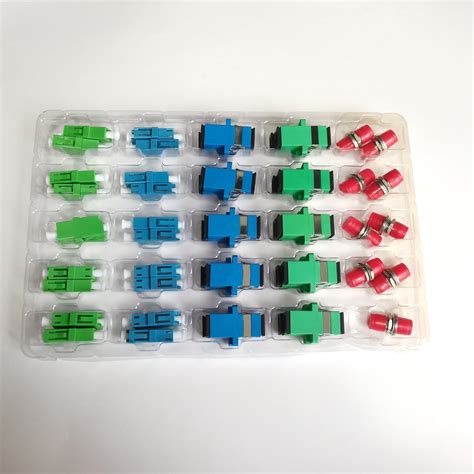 Sc Lc Apc Upc Singlemode Multimode Fiber Optic Adapter Coupler Optical Attenuator And Simplex