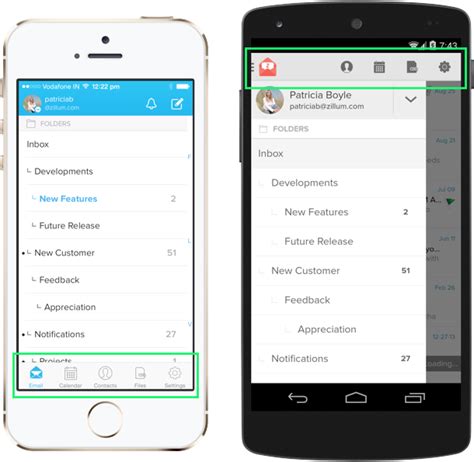 Unleashed Zoho Mail App For Ios And Android Phones Zoho Blog