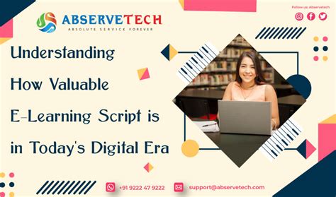 Understanding How Valuable E Learning Script Is In Todays Digital Era